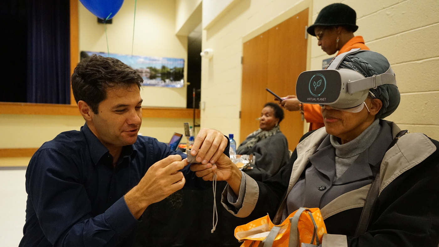 Using Virtual Reality To Drive Home Climate Change Impacts : NPR