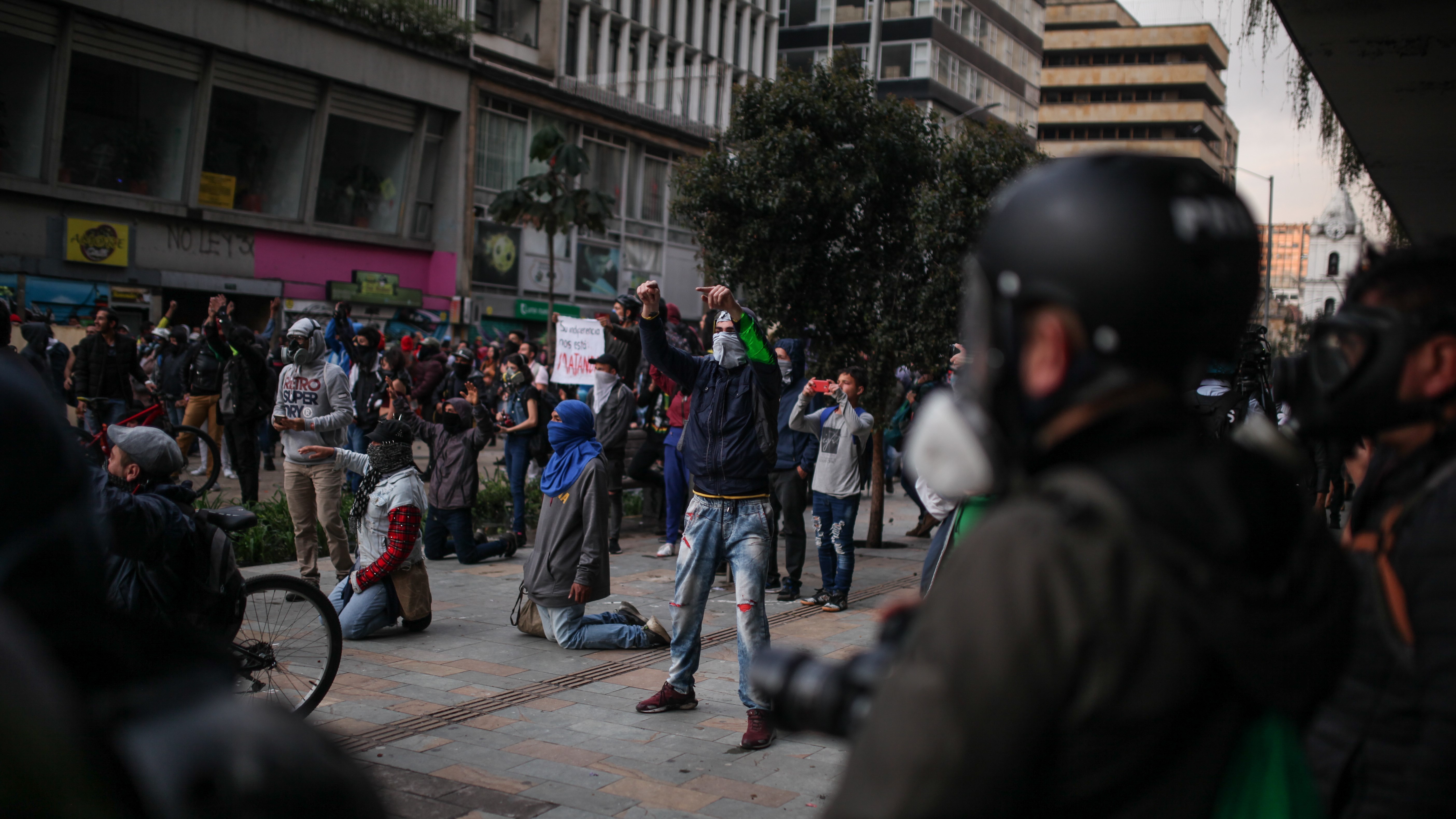 Bogotá Placed Under Curfew To Tamp Down Protests : NPR