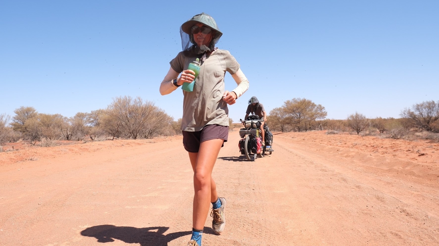 2,200 Miles And 4 Months Later, Runner Finishes Trek Across Australia : NPR