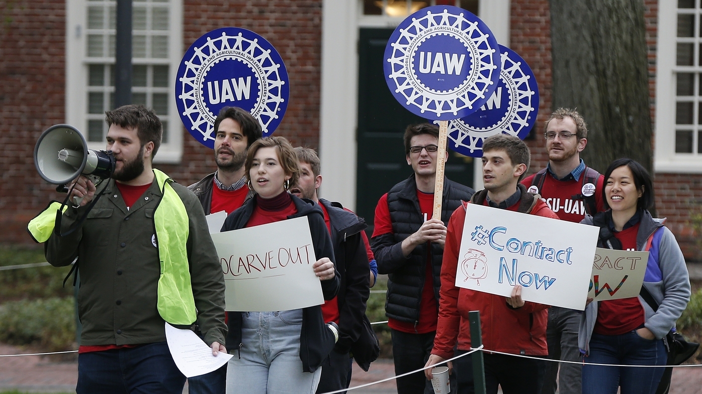 Harvard Graduate Students Strike Over Wages, Health Care And ...