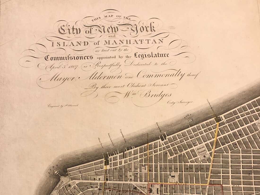 The Map That Made Manhattan : The Indicator from Planet Money : NPR