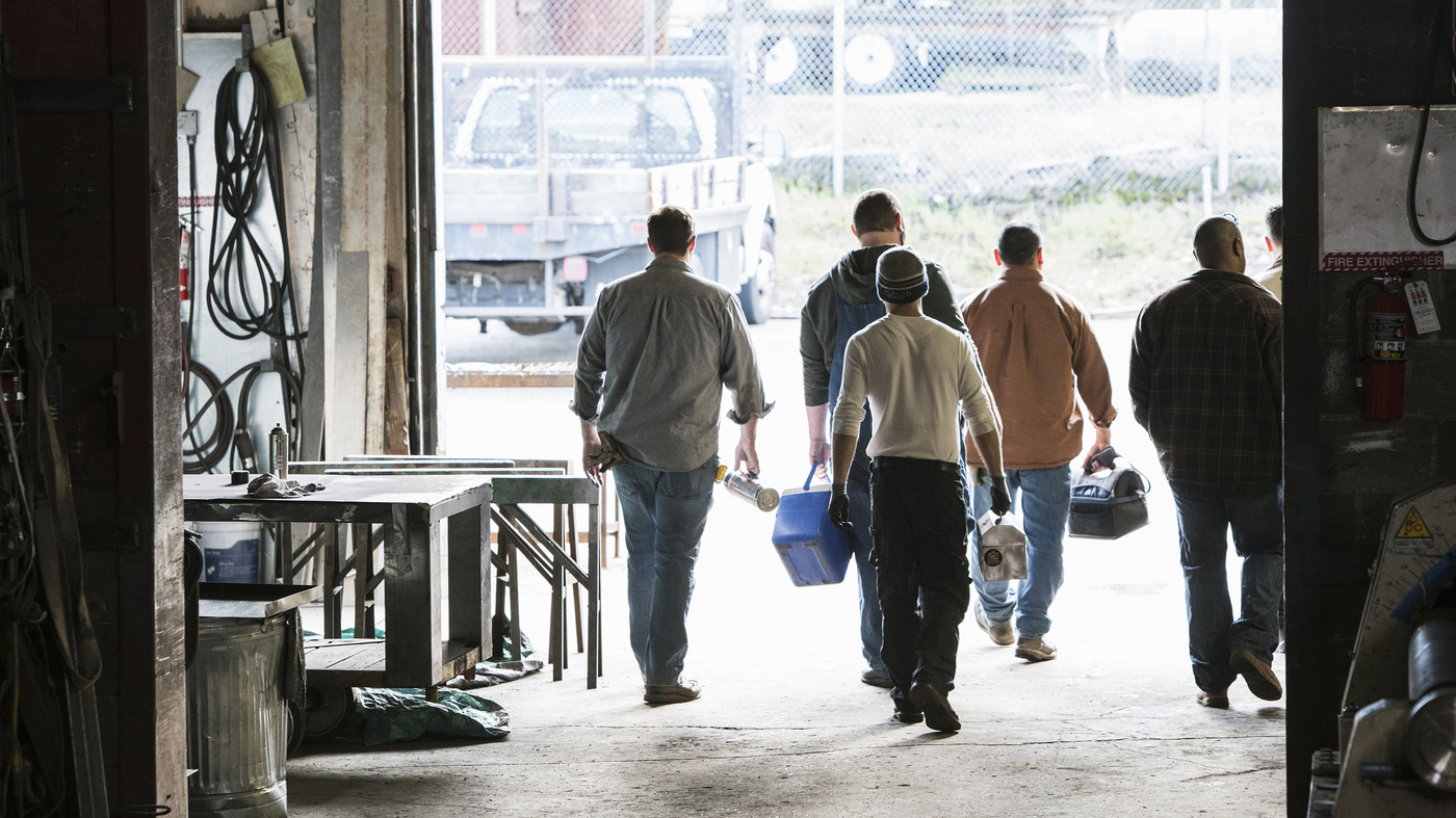 Despite The Job Boom, More Men Are Giving Up On Work : NPR