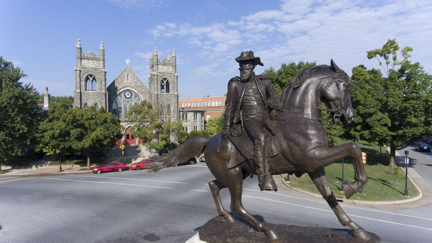 Richmond Unveils New Statue In Response To Confederate Monuments : NPR