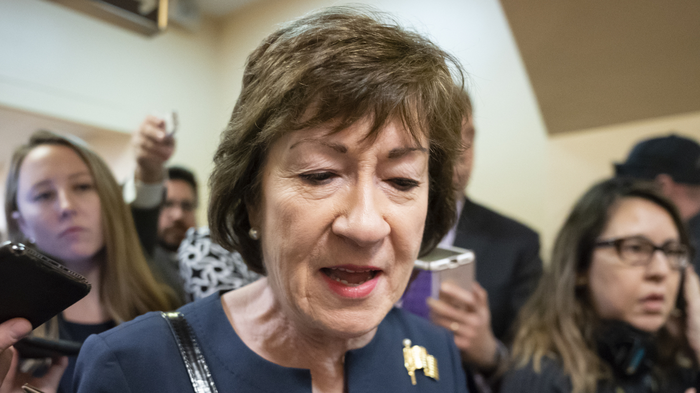 Sen. Susan Collins Of Maine Announces She Will Seek Re-Election : NPR
