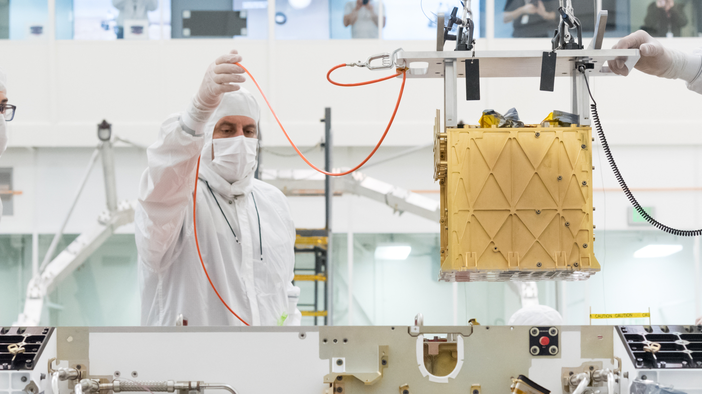 NASA Will Try Out An Instrument Designed To Make Oxygen On Mars : NPR