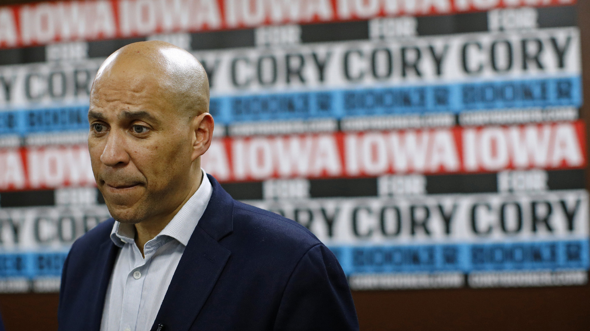 Cory Booker Drops Out Of Presidential Race : NPR