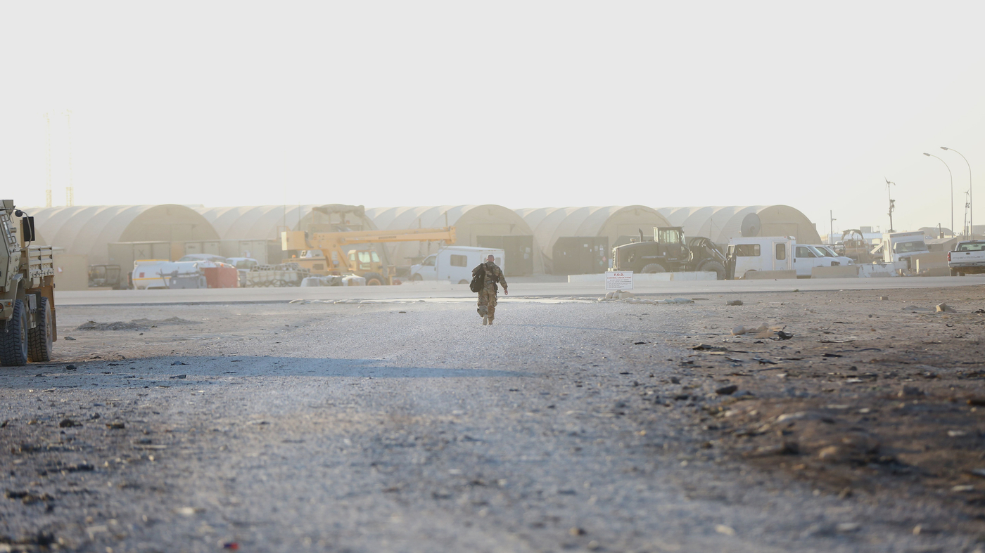 Photos: The Aftermath Of Iran's Missile Attack On Iraq's Ain al-Assad ...