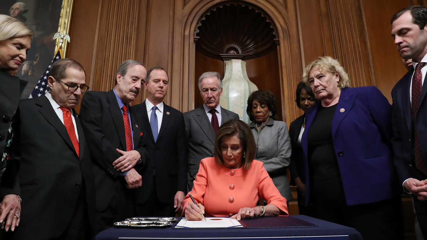 Rep. Zoe Lofgren On Impeachment, Then And Now : 1A : NPR