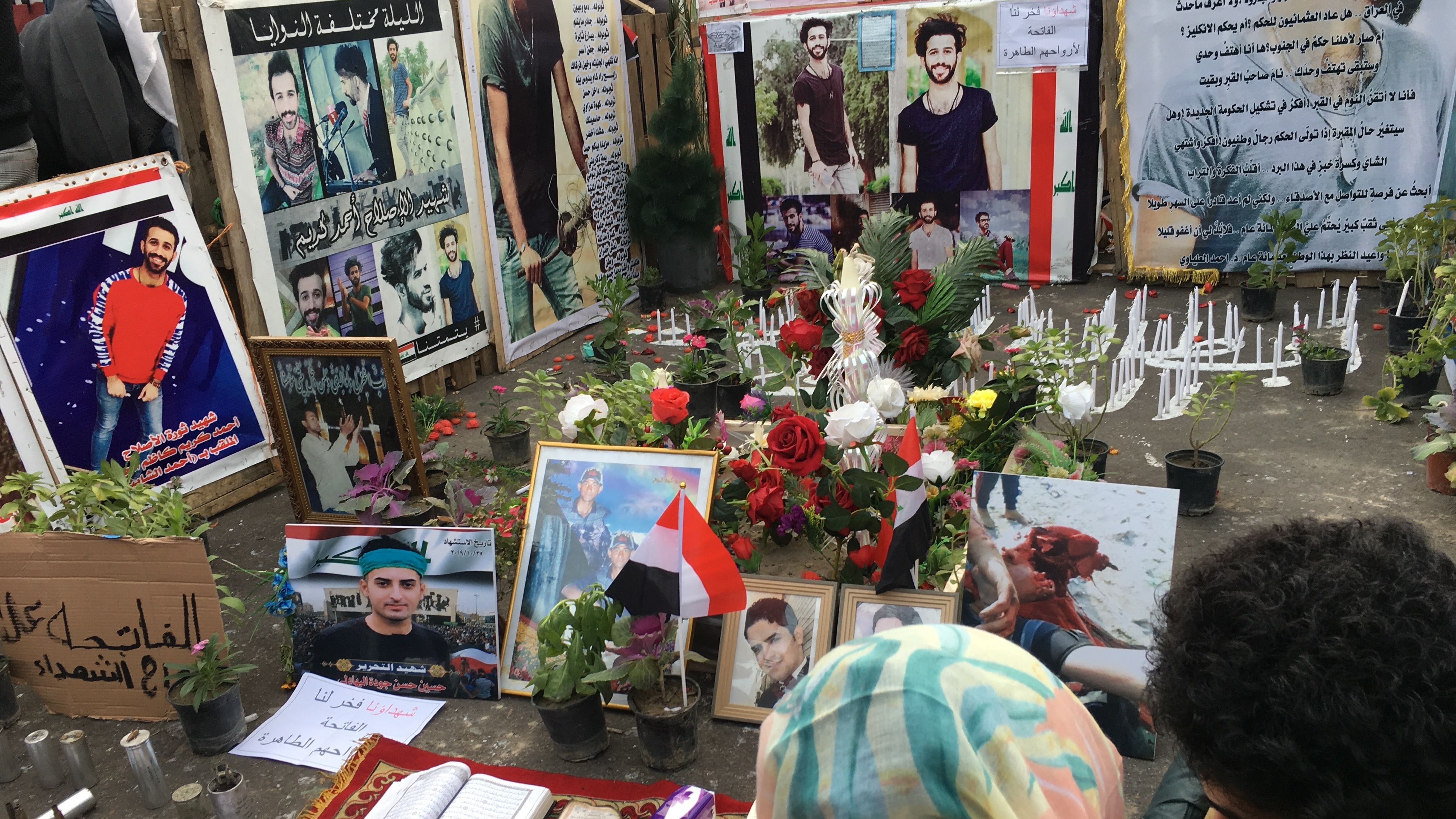 'We Are Not Going To Leave': Iraq's Protests Escalate : NPR