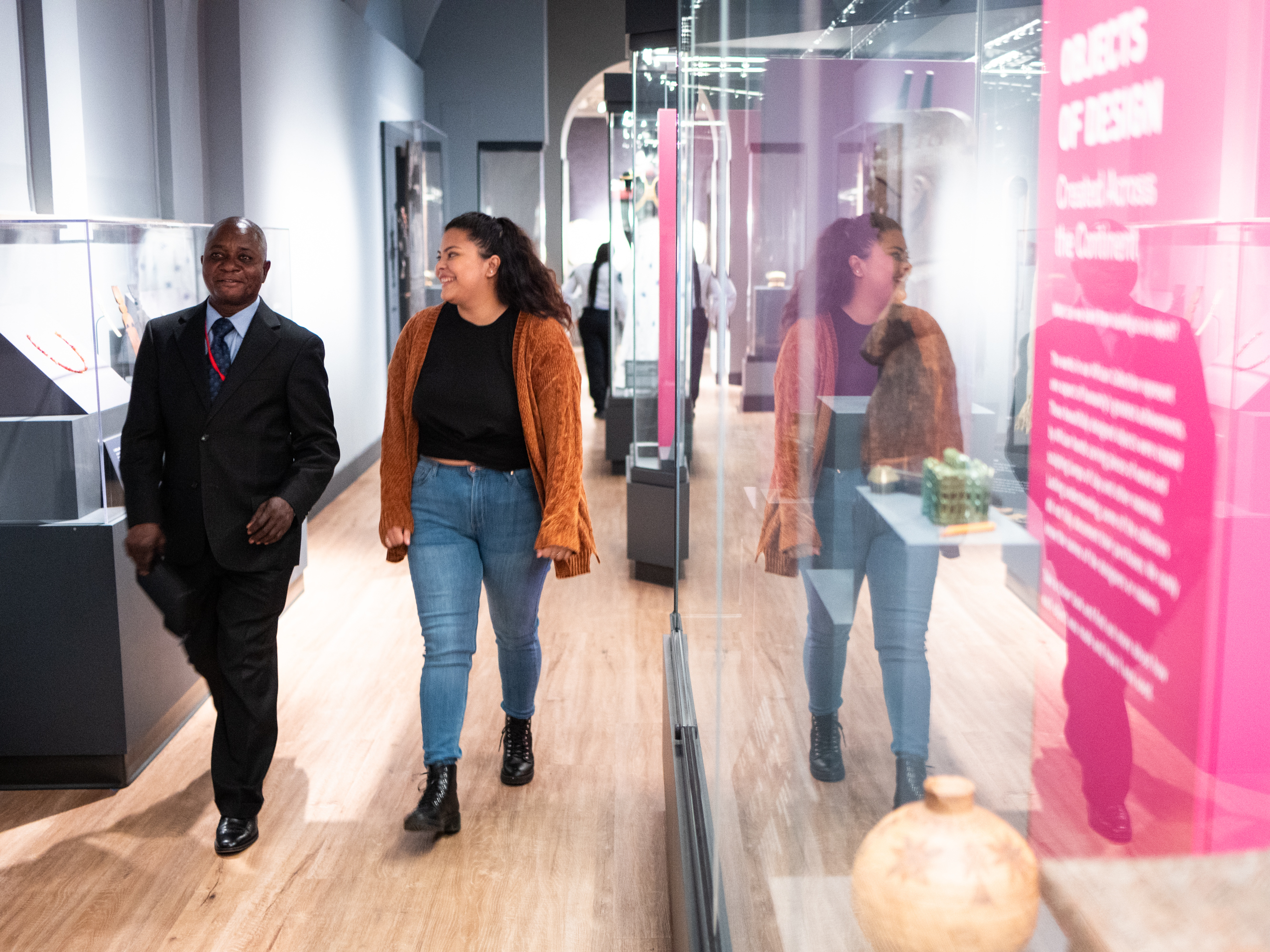 Refugee Docents Help Bring A Museum's Global Collection To Life | NCPR News