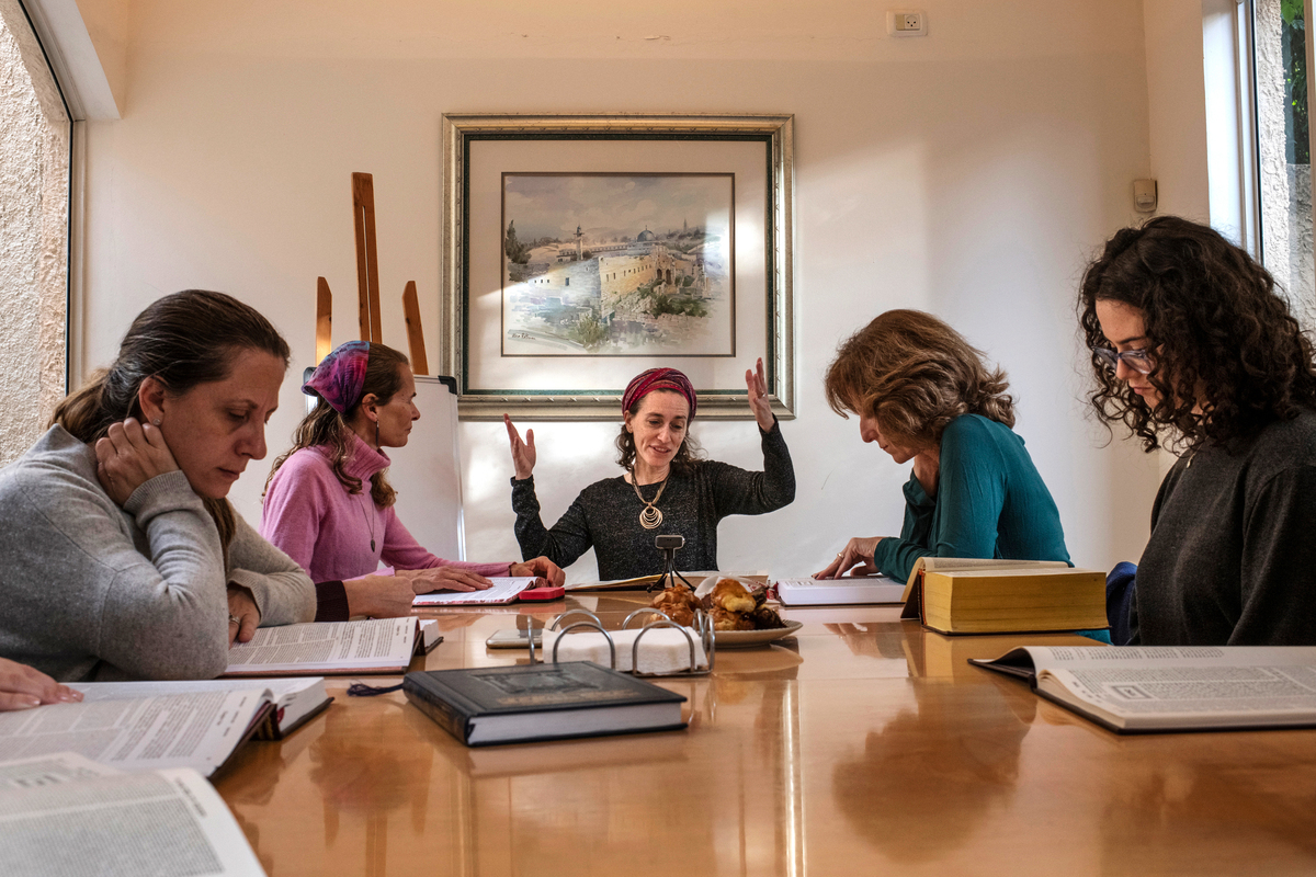 Orthodox Jewish Women Take A New Lead In Talmud Study In Israel : NPR