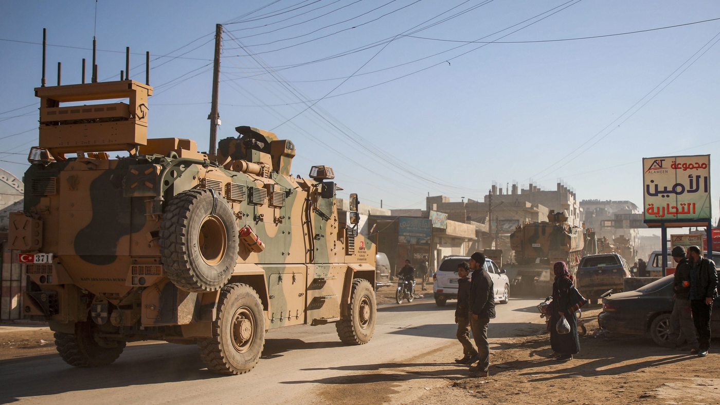 Turkey, Syria Trade Deadly Strikes As Russia Watches Uneasily : NPR