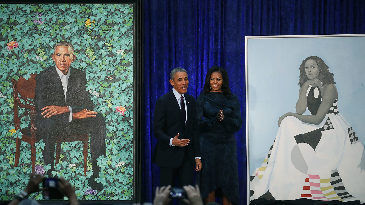 Obama Portraits Will Go On Tour In 2021 : NPR