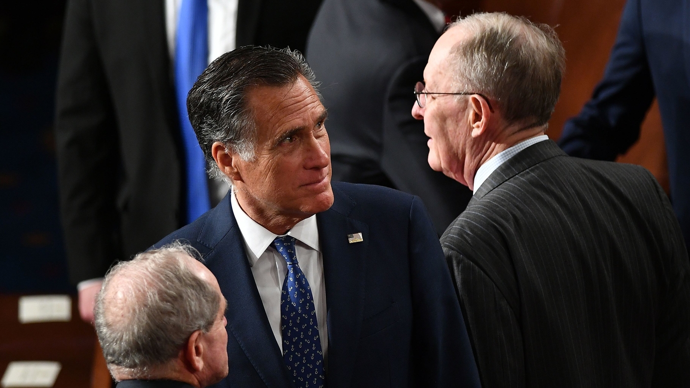 Trump Acquitted On Impeachment Articles; Romney Breaks Rank : NPR