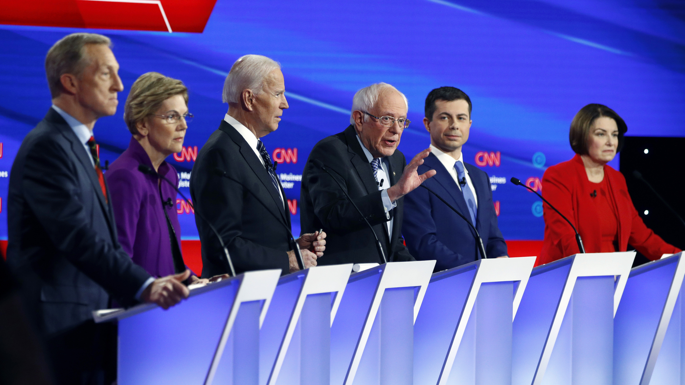 What Time Is February Democratic Debate In New Hampshire? : NPR
