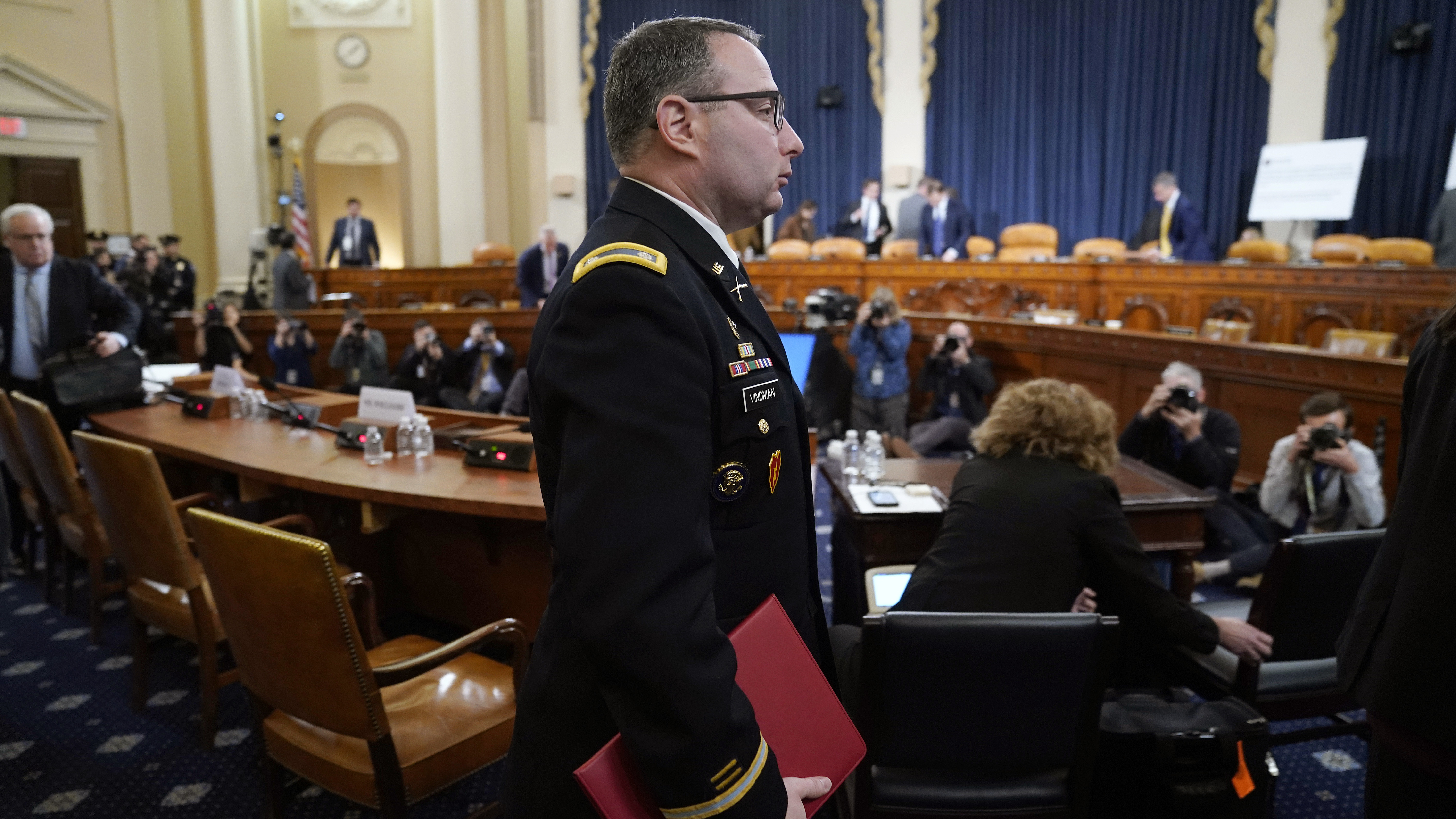 Lt. Col. Alexander Vindman 'Escorted Out Of The White House,' His ...