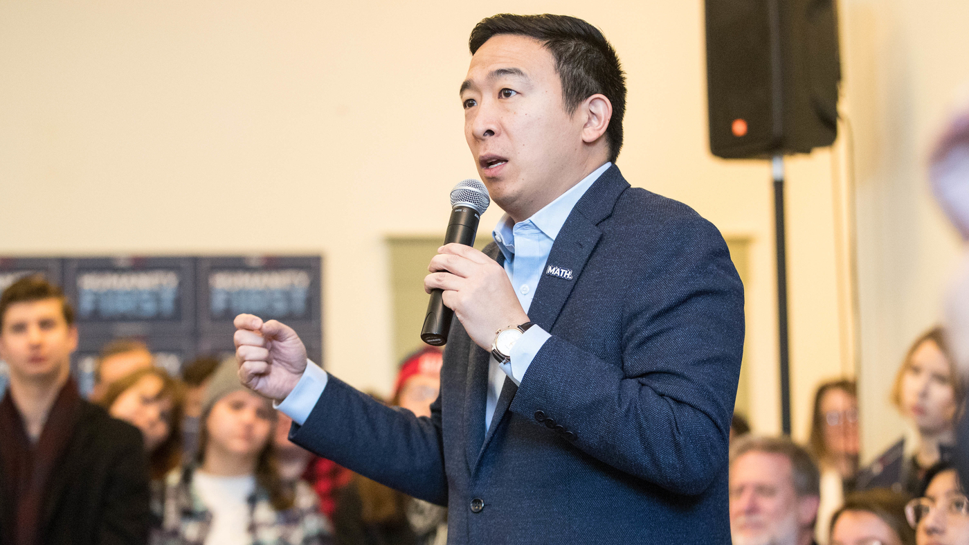Andrew Yang Ends His 2020 Presidential Campaign : NPR
