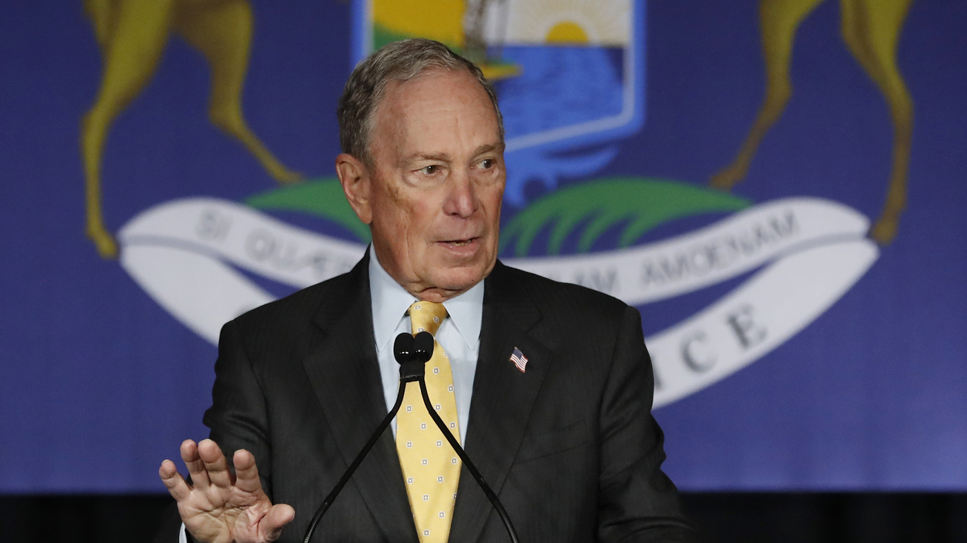 Analysts: Bloomberg Nevada Debate Performance Seen As 'Enormous Test' : NPR