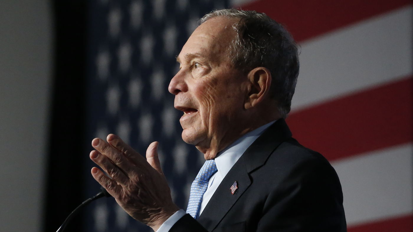 Mike Bloomberg Has Spent More Than $450 Million On Ads : NPR