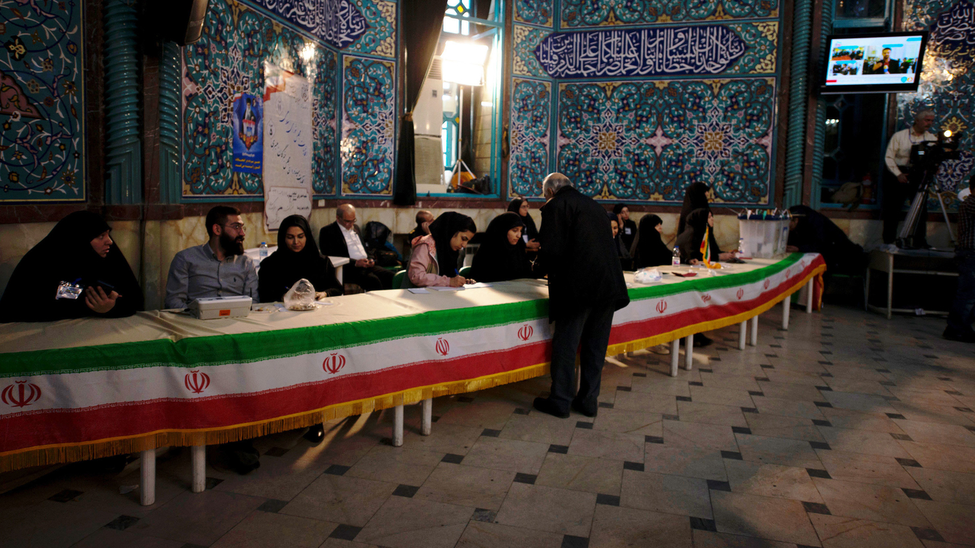 Iranians Vote In Parliamentary Election, After 1 Week Of Campaigning : NPR