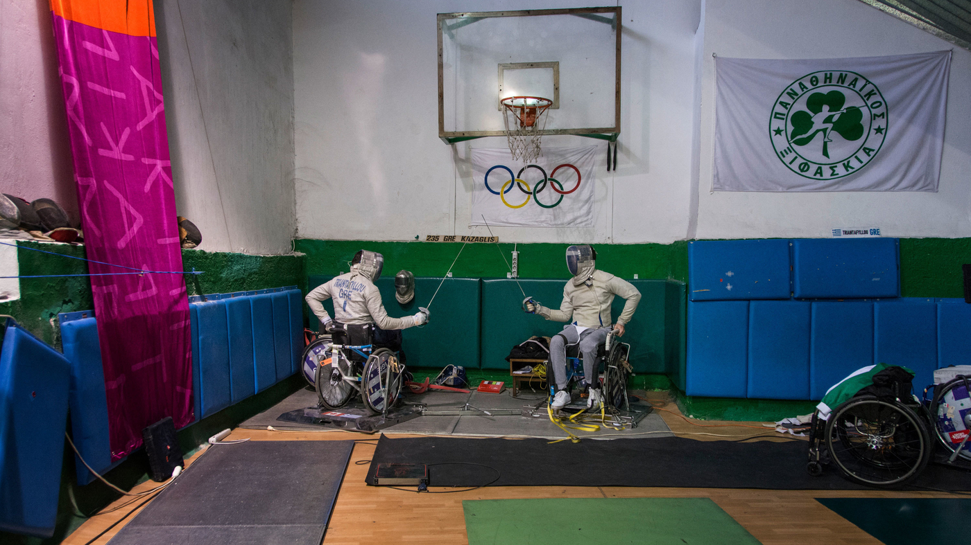Greek Paralympic Fencer Hopes To Show What's Possible In A Wheelchair ...