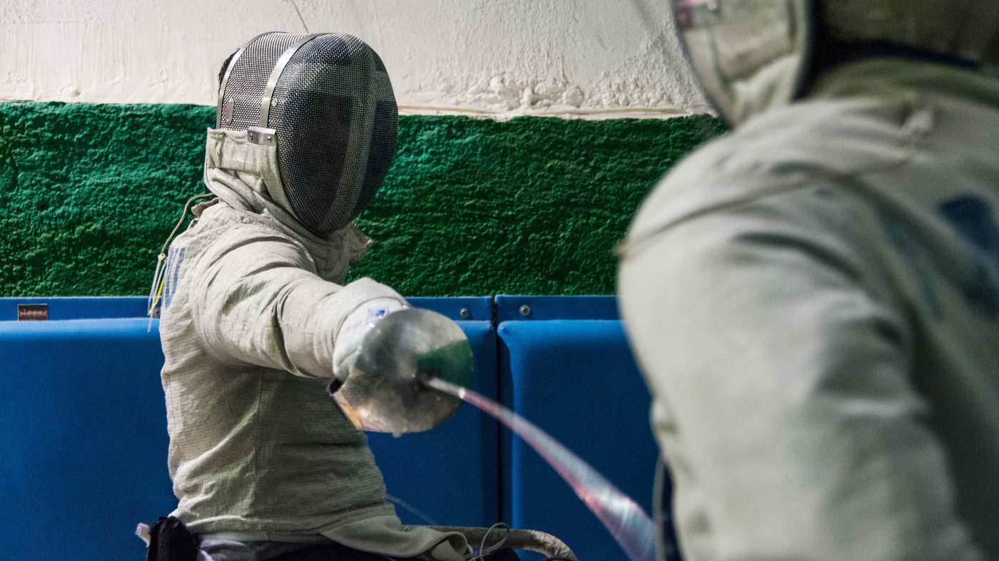 Greek Paralympic Fencer Hopes To Show What's Possible In A Wheelchair ...