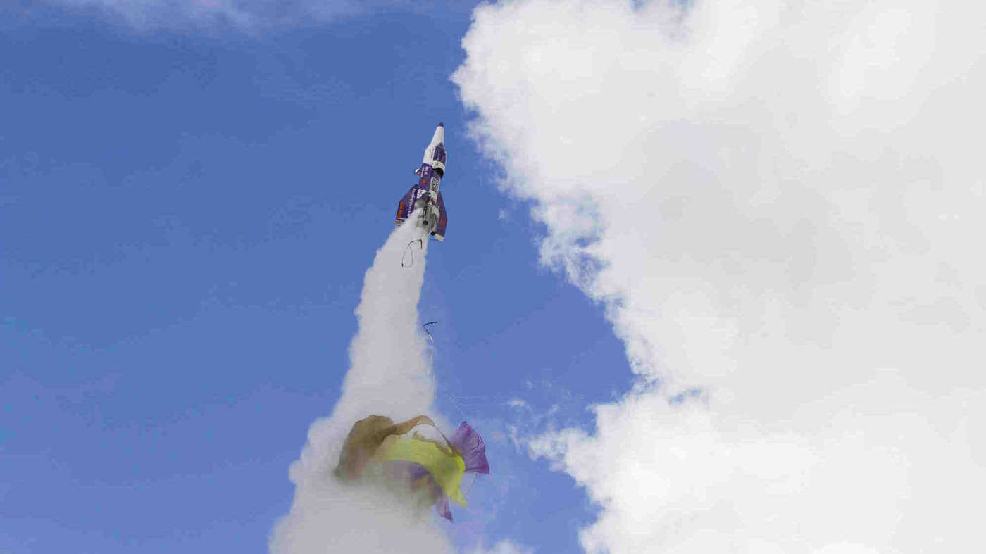 Daredevil 'Mad' Mike Hughes Killed In Crash Of Homemade Rocket : NPR