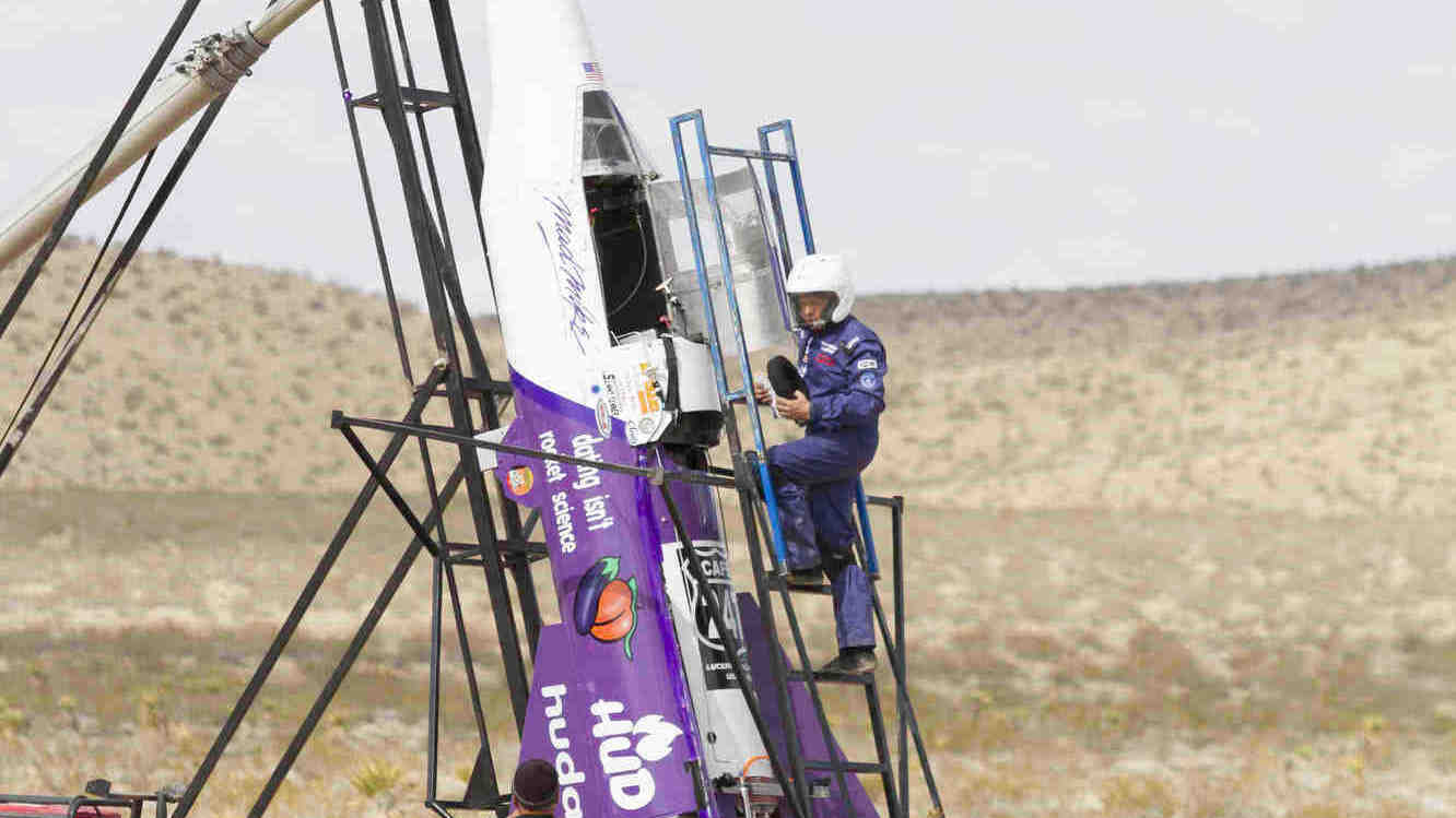 Daredevil 'Mad' Mike Hughes Killed In Crash Of Homemade Rocket : NPR