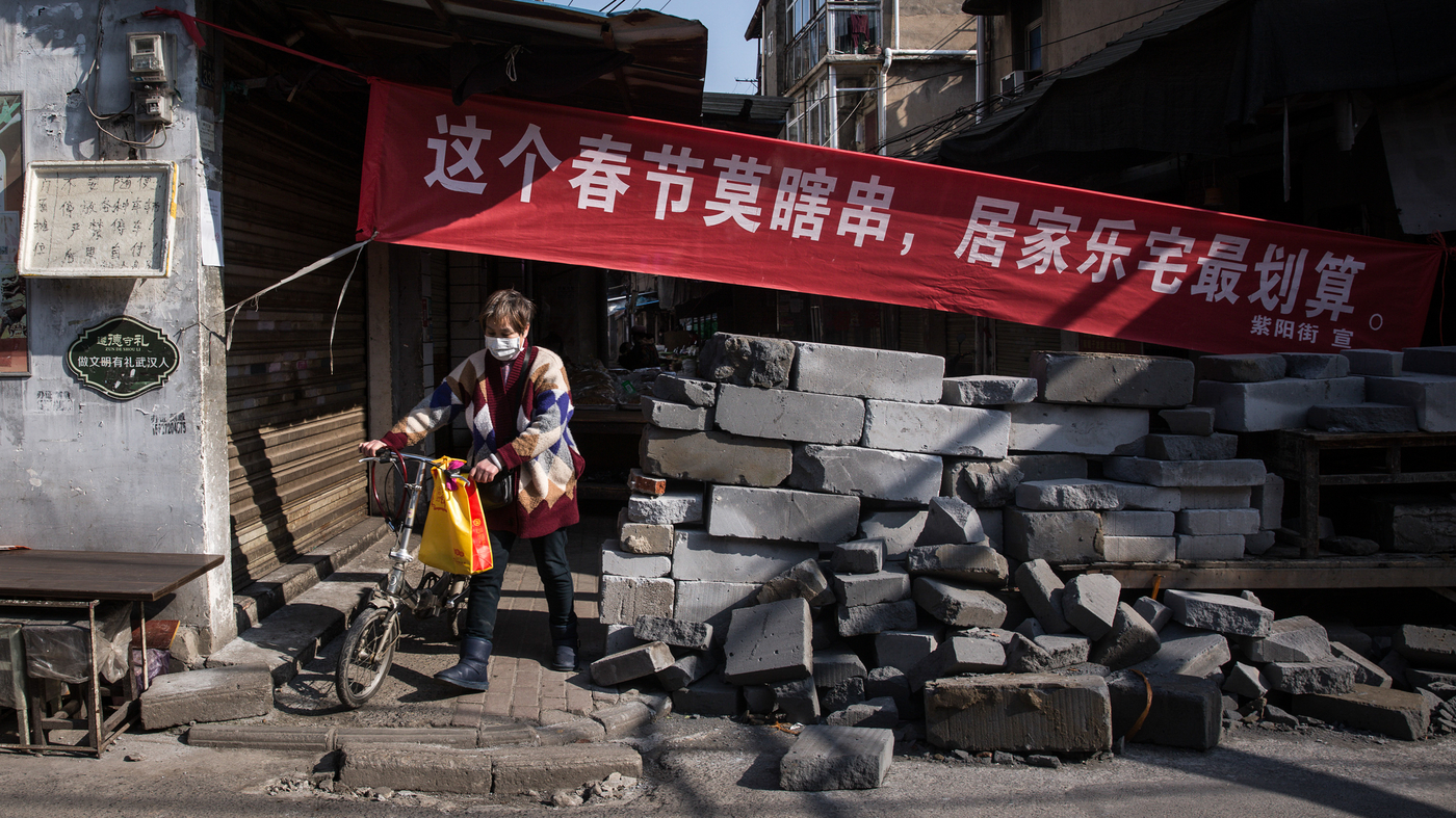 To Fight Coronavirus, China Sends Messages On Red Banners. Topics Range ...