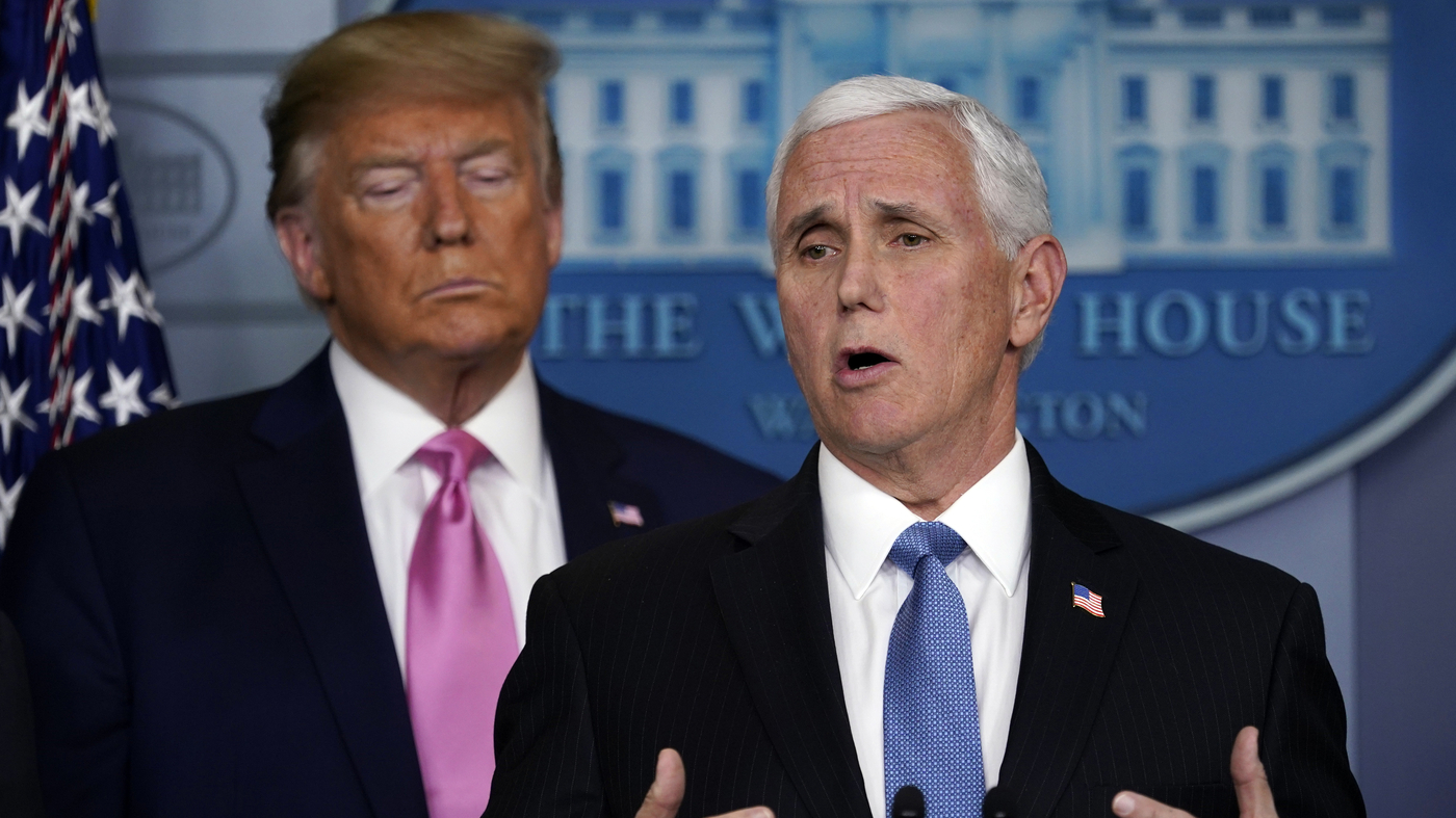 Mike Pence's Record On Public Health Comes Under Scrutiny : NPR