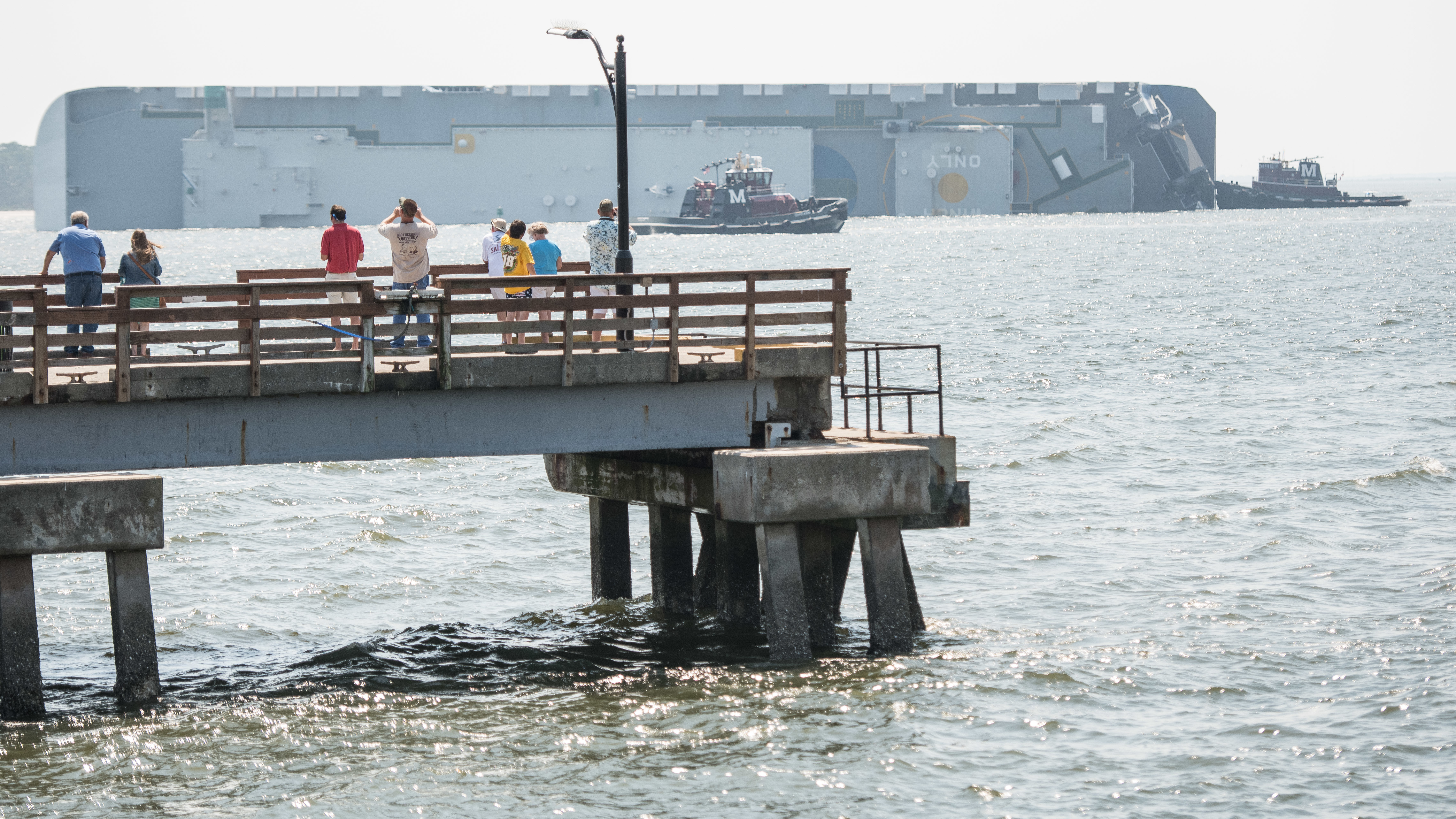 Overturned Cargo Ship Soon To Be Sliced Up And Removed From Georgia ...