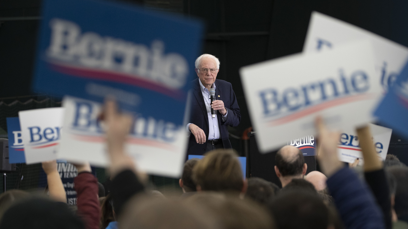 Bernie Sanders Offers Joe Biden A Path To Party Unity : NPR