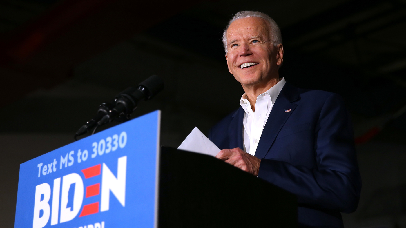 Democratic Delegates: Joe Biden Widens Lead Over Bernie Sanders : NPR