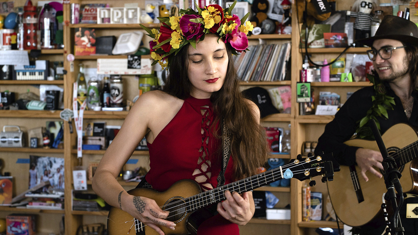 Video: Watch Taimane Play The Tiny Desk : NPR