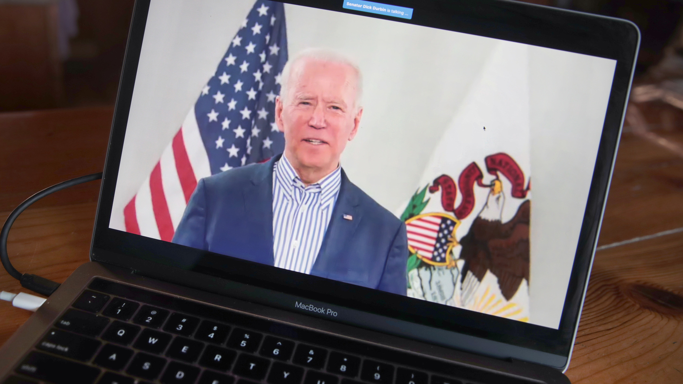 Joe Biden's Strategy To Reach Voters On TV And Online : NPR