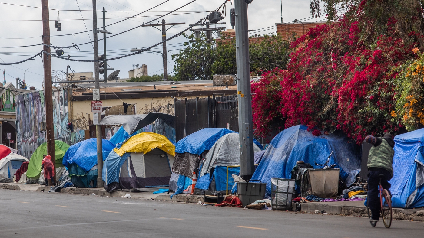 For People Experiencing Homelessness, 'Stay At Home' Is Impossible : NPR