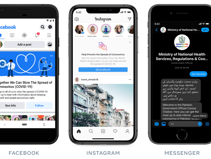 Facebook Steps Up Efforts To Combat The Spread Of Coronavirus ...