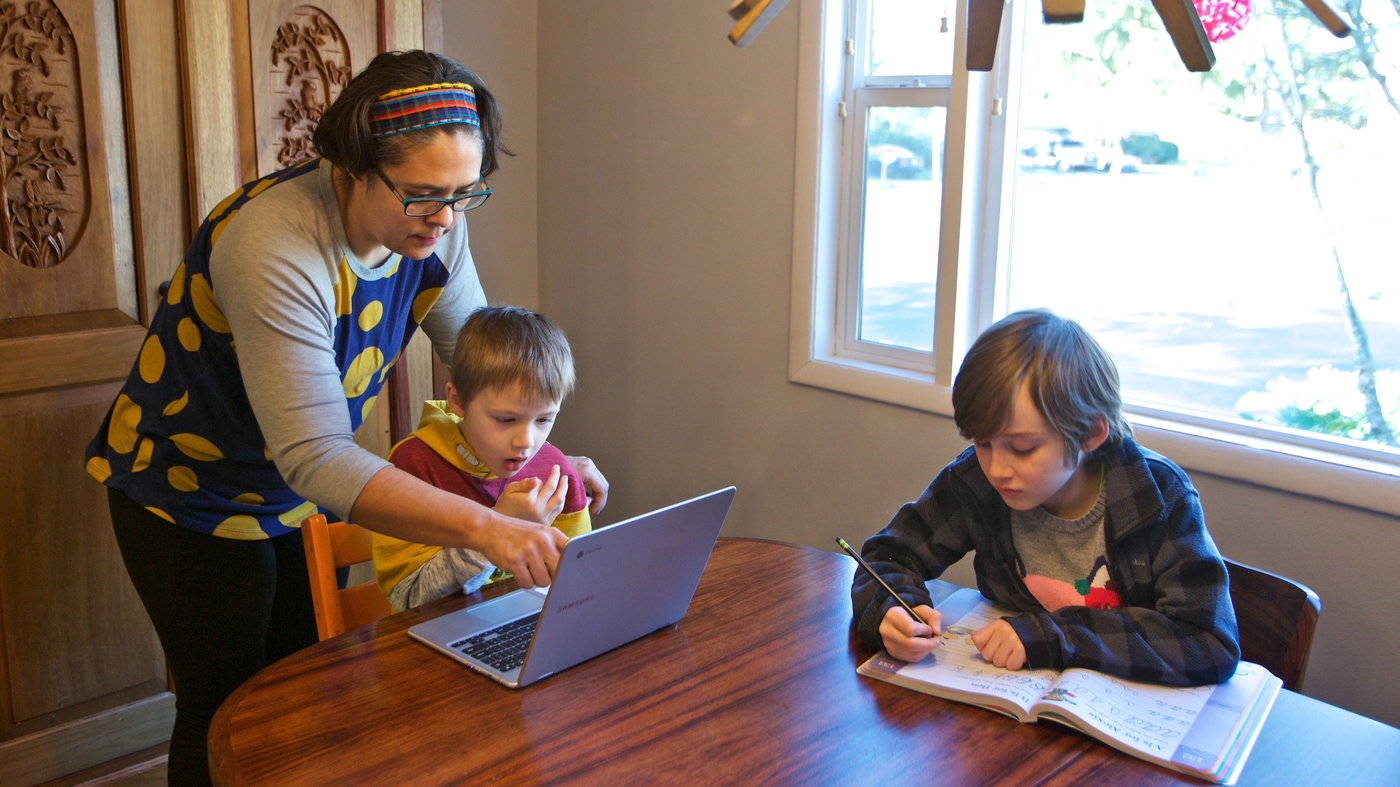 Homeschooling In The Age Of The Coronavirus : It's Been a Minute : NPR