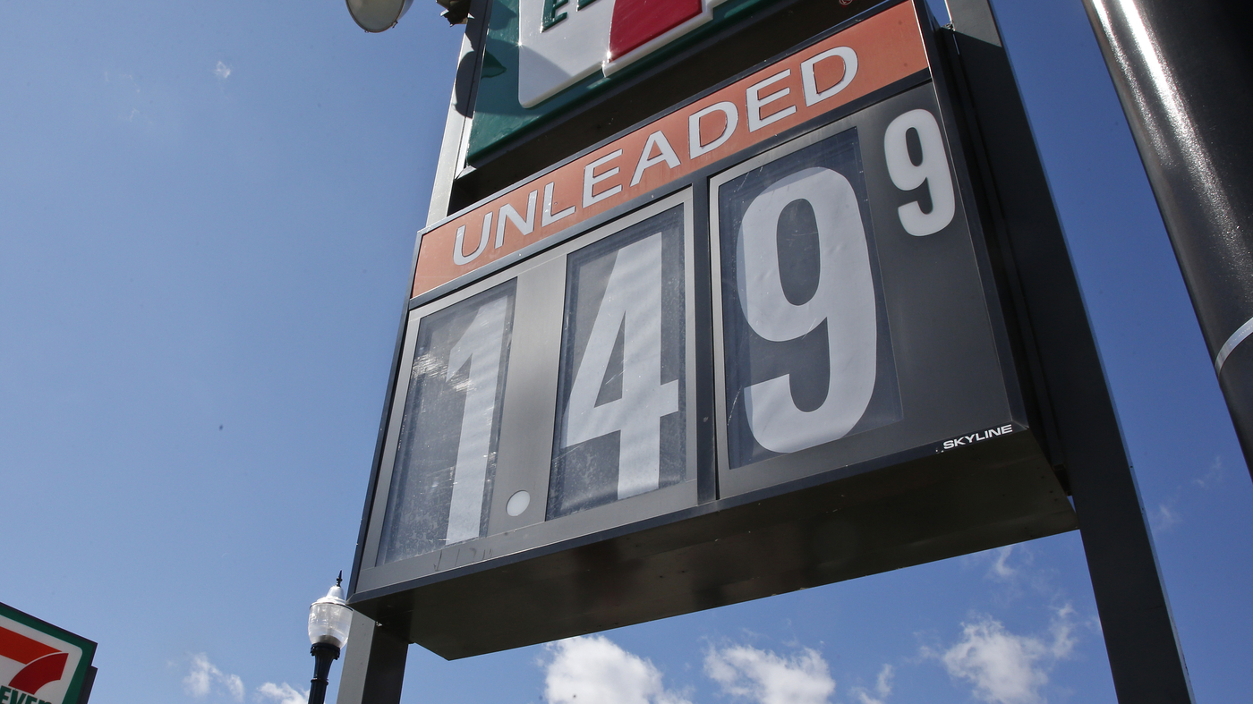 Average Gas Prices Below $2. And It's Under $1 In A Few Places : NPR