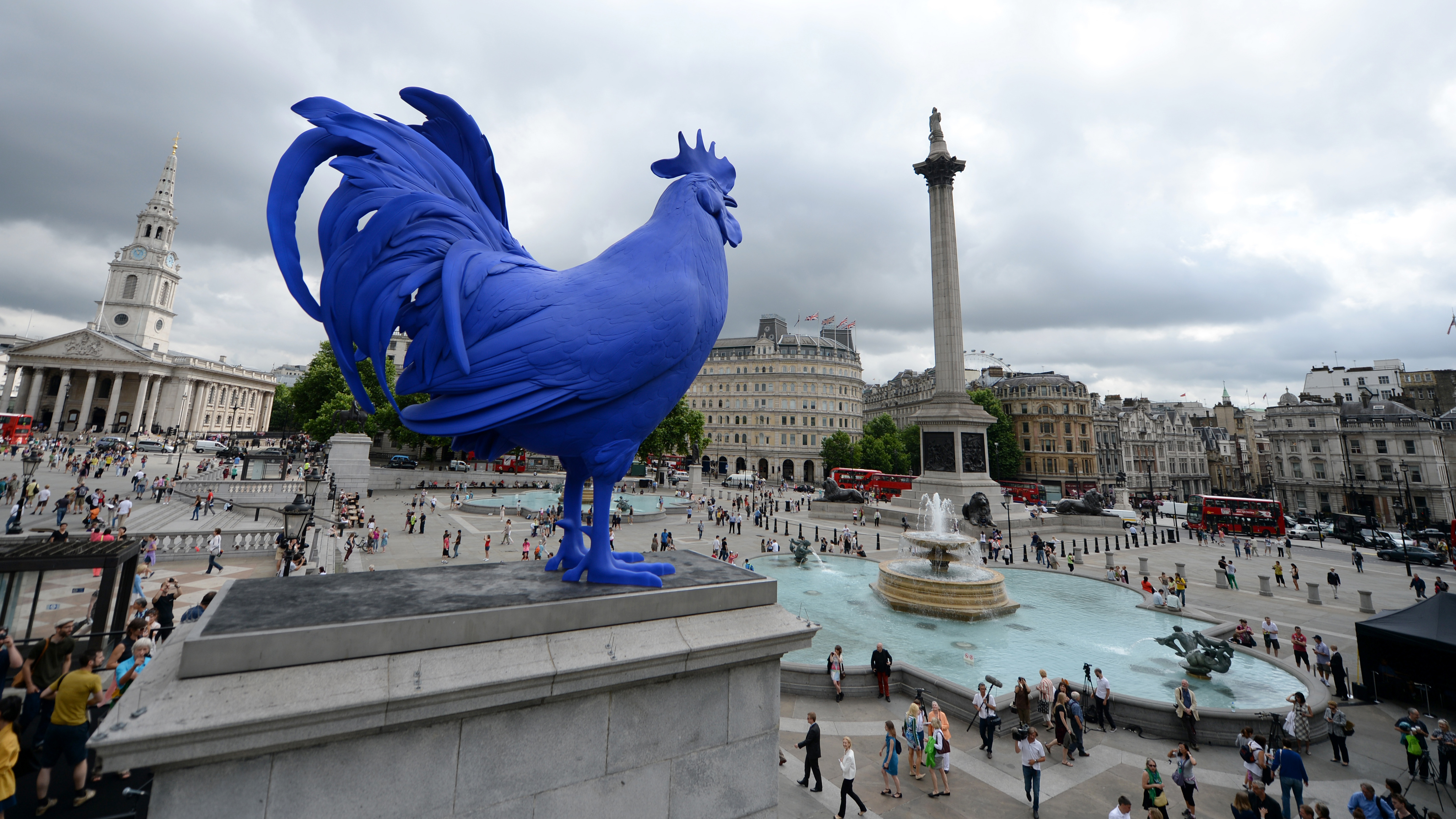 With Surprising Sculptures, Katharina Fritsch Makes The Familiar Fun : NPR