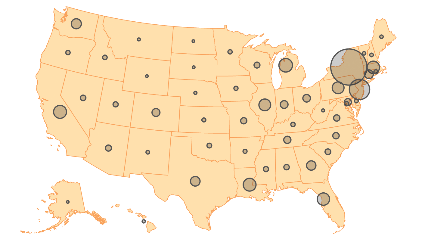 Map: How Many Cases Of Coronavirus Are There In Each U.S. State ...