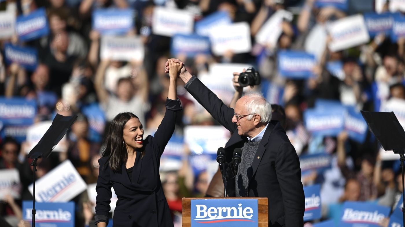 A Look Back At Vermont Sen. Bernie Sanders' 2 Presidential Bids : NPR