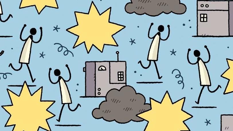 Interview: Tom Gauld, Author Of 'Department Of Mind-Blowing Theories' : NPR