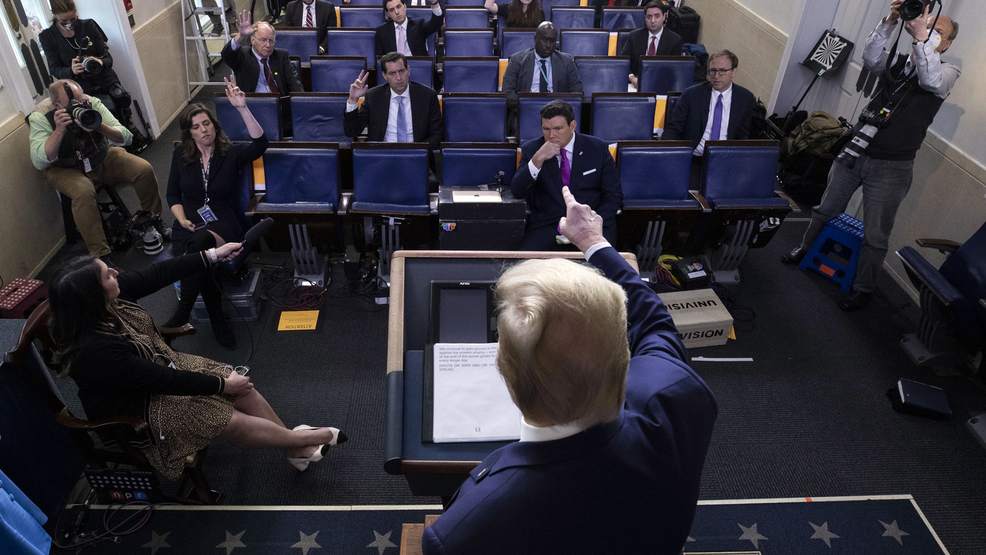 Coronavirus Latest: Trump, Kemp And America's Political Divide : NPR