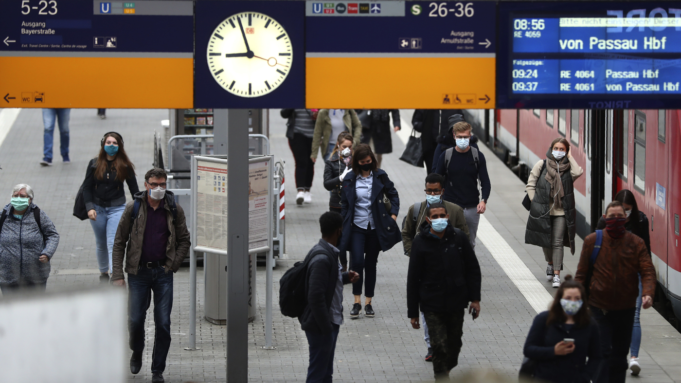 Masks Become Compulsory In Germany As Lockdown Restrictions Slowly Ease ...