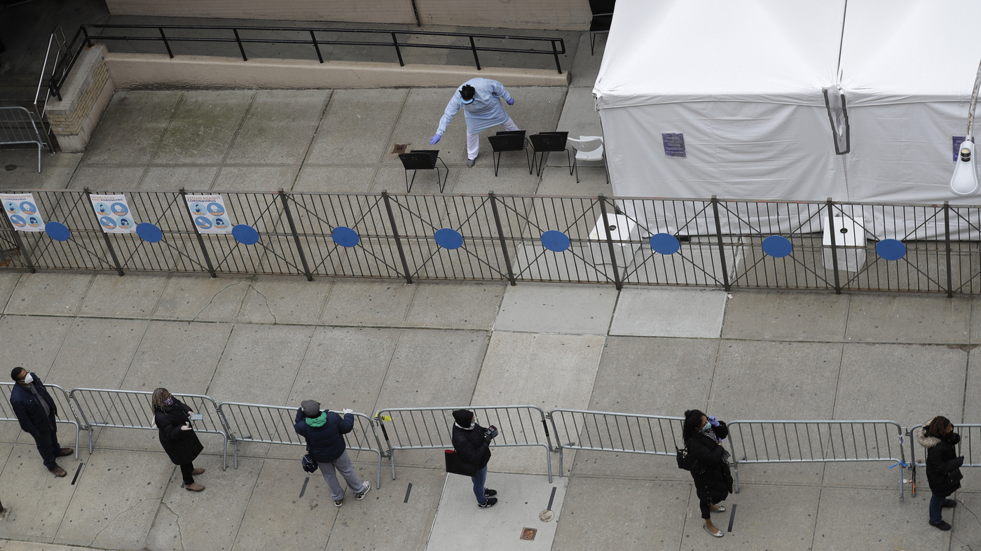 Cities Expand Screening And Testing At Home : NPR