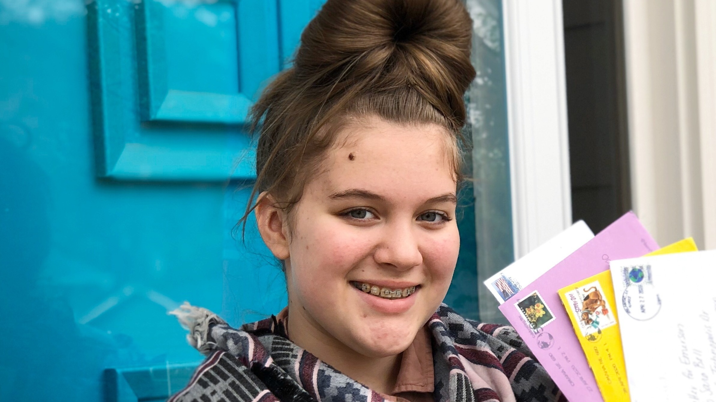 An 11-Year-Old Girl Writes To Thank Her Mailman. Postal Workers Write ...