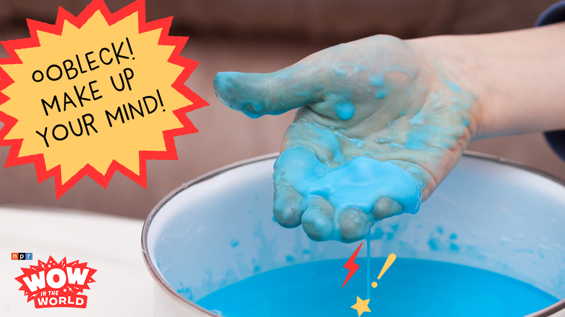 Oobleck! What happens when you mix cornstarch and water : Wow in the ...