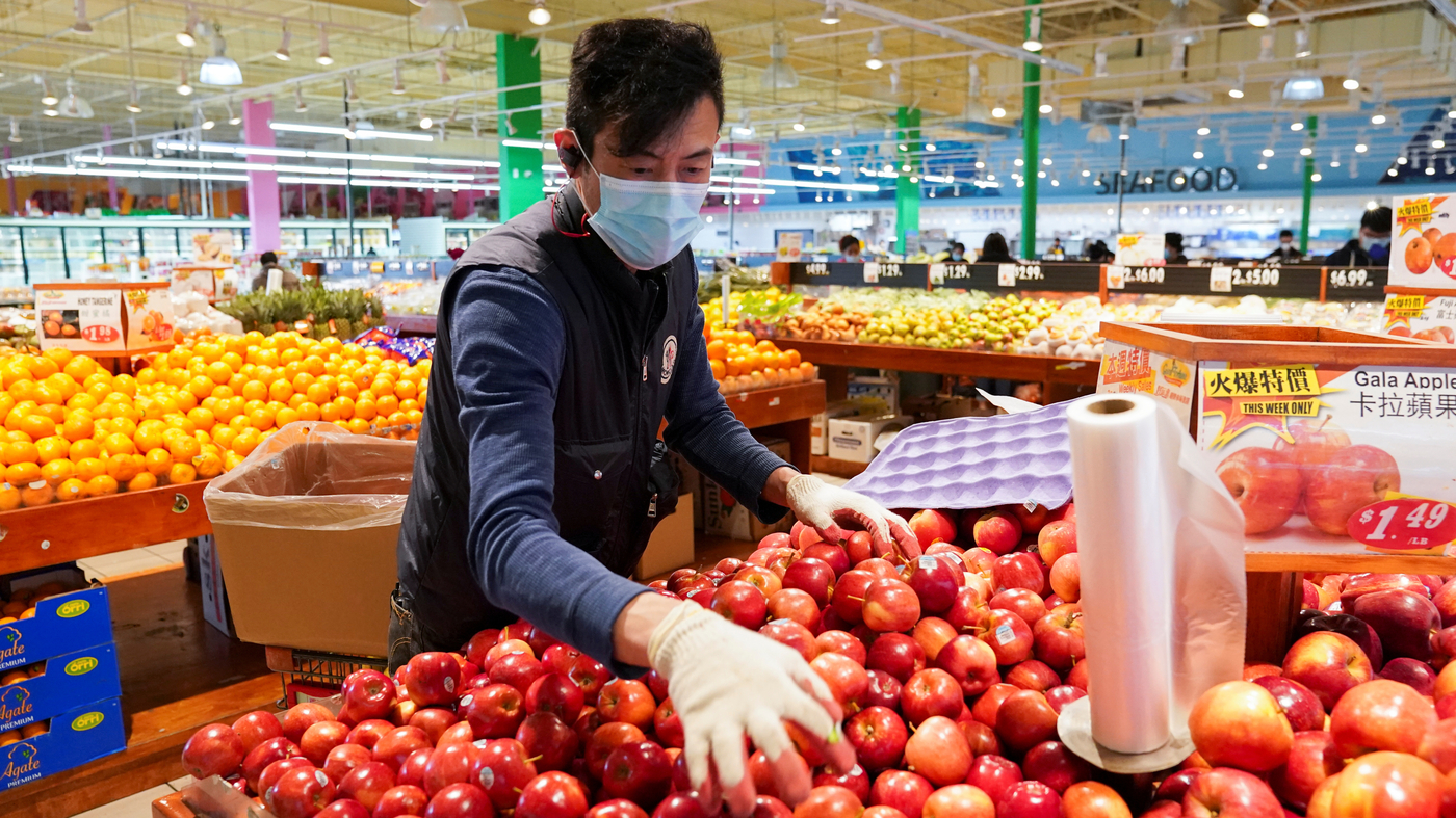 Americans Are Eating At Home And Food Is Costing More : NPR