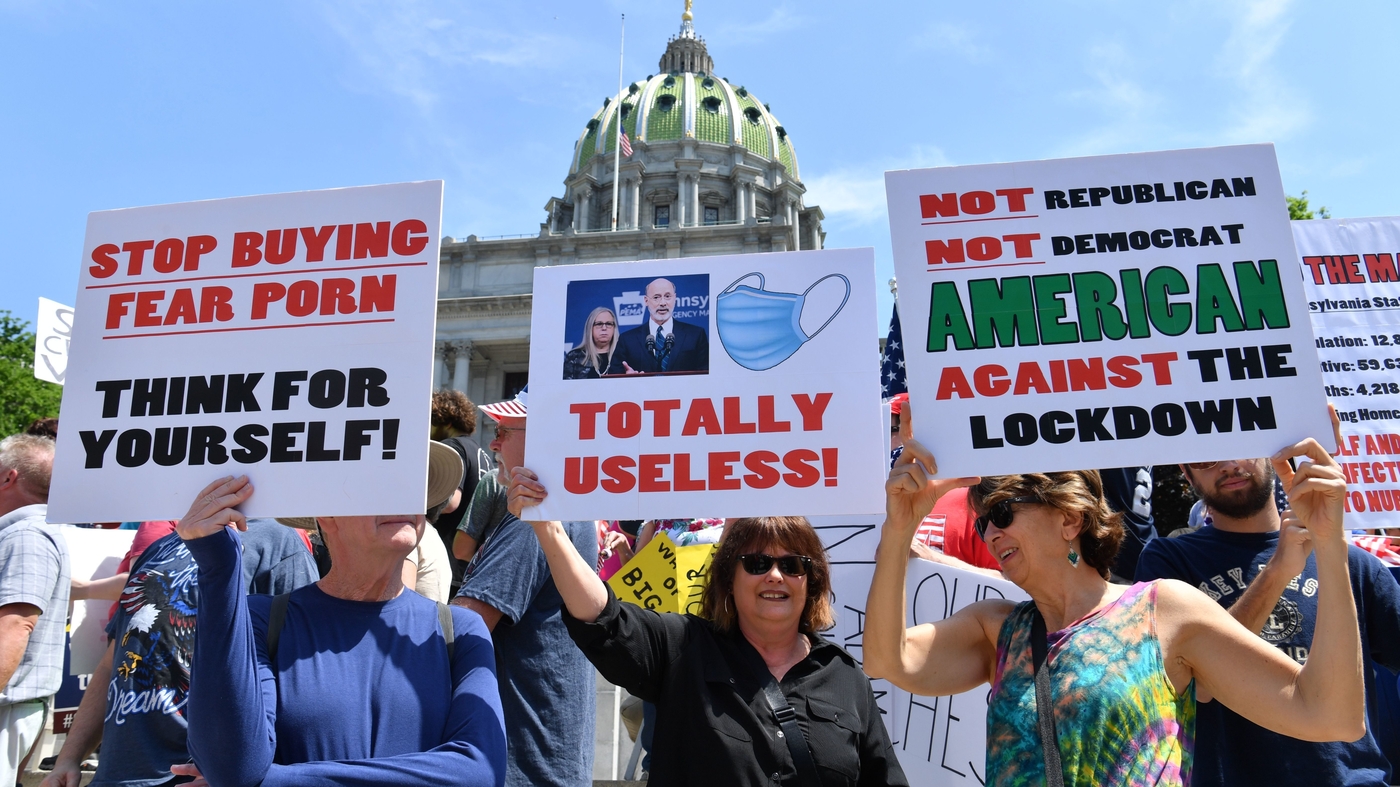 The Conflict Over Masks, Social Distancing And Reopening : Consider ...